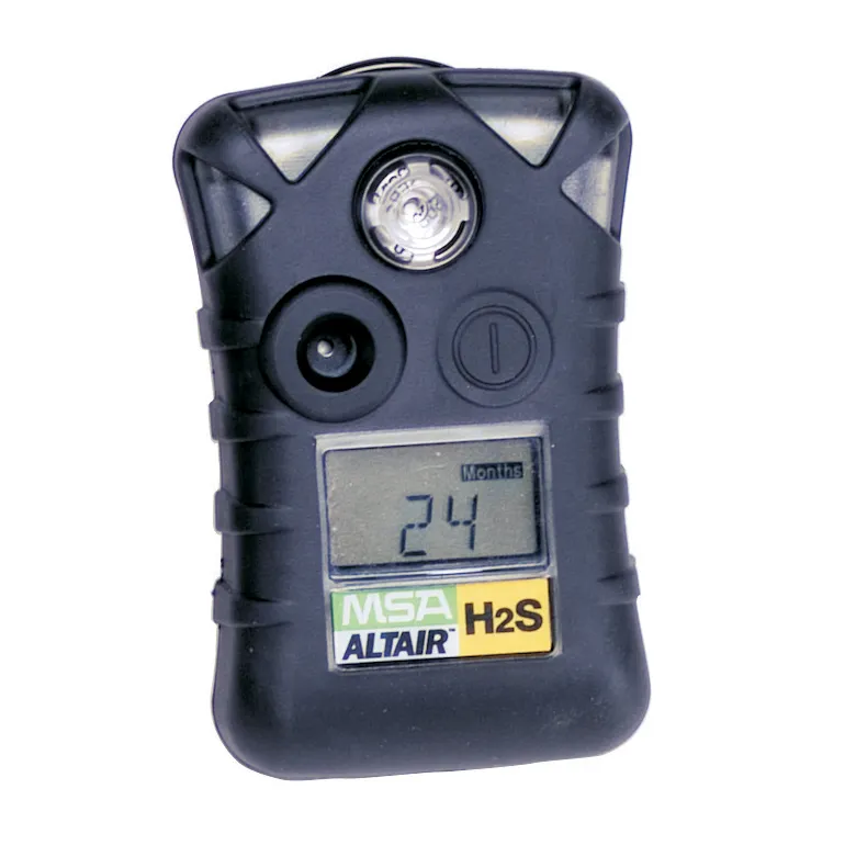 MSA Altair H2S Detektor za Jedan Gas - Opseg Merenja 0-100 ppm, A1 = 10 ppm, A2 = 15 ppm, Radni Vek 2 Godine