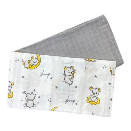 Muslin tetra pelene za bebe 2u1 Koala