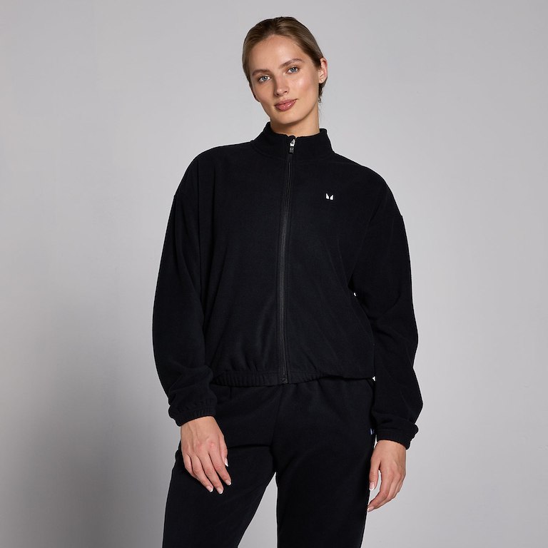 MP Women's Zip Through Fleece Jacket - ženska jakna od flisa - crna