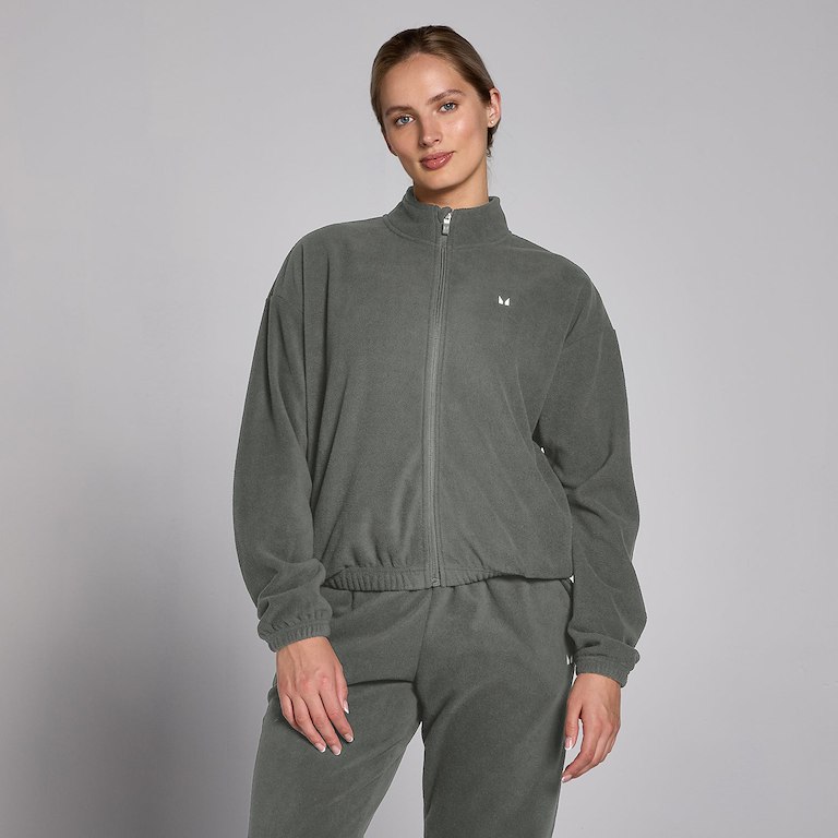 MP Women's Zip Through Fleece Jacket - ženska jakna od flisa - čeličnosiva