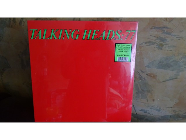 Talking Heads ‎– Talking Heads: 77 Green Transluclu.LP