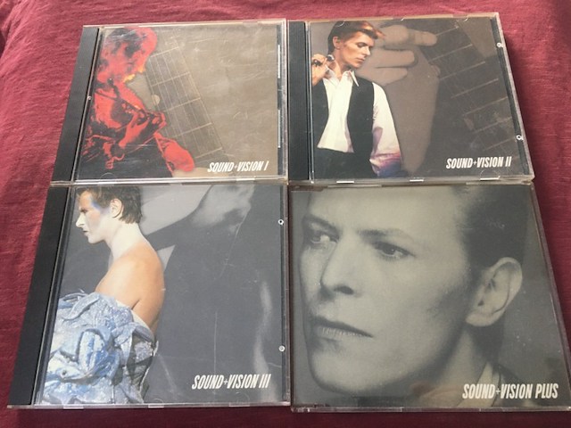 4CD - David Bowie - Sound + Vision I-II-III i Plus