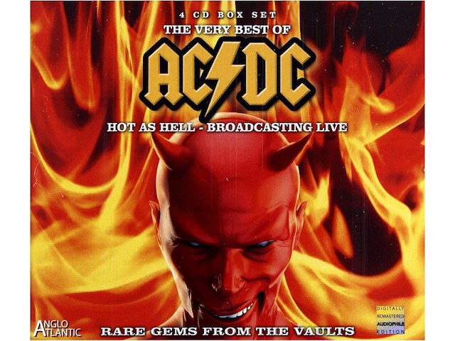 AC/DC - Hot As Hell, Bon Scott Era, 4CD Box