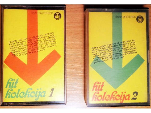 MC+MC: V/A - Hit kolekcija 1, 2 (1980) perfektne, RETKO