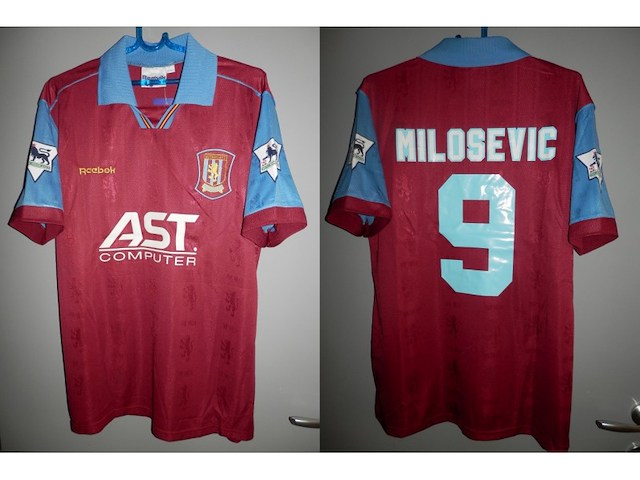 Aston Villa dres 1995-96 Savo Milošević 9