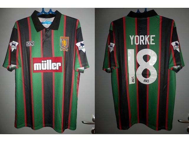 Aston Villa dres 1993-95 Dwight Yorke 18 (Gostujući)