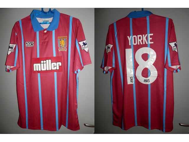 Aston Villa dres 1993-95 Dwight Yorke 18