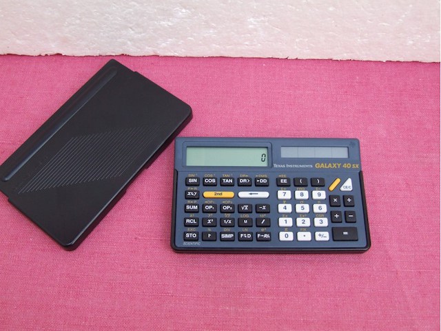 Texas Instruments Galaxy 40 SX kalkulator ko NOV+GARANC