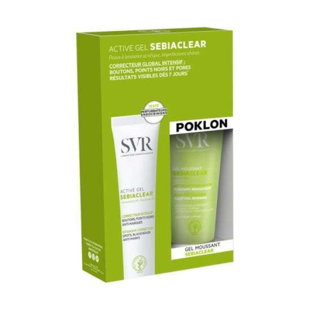 SVR PROMO PONUDA SEBIACLEAR ACTIVE GEL + PENASTI GEL ZA UMIVANJE GRATIS 55ML