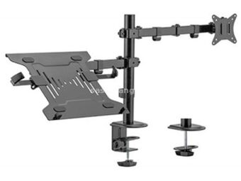 GEMBIRD Nosač za monitor i laptop MA-DA-03/ crna