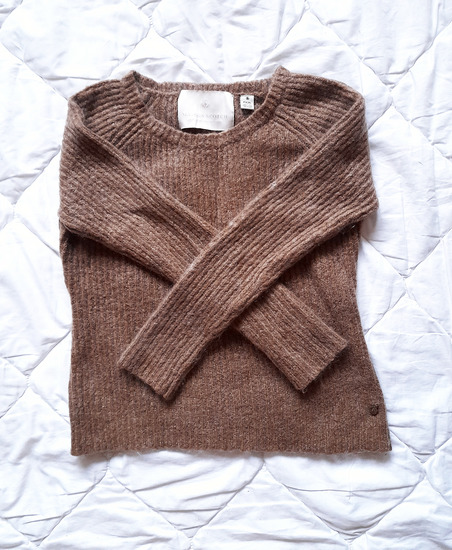 MAISON SCOTCH camel dzemper vuna/moher