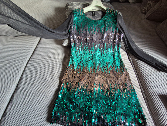 %%% New Collection sequins dress