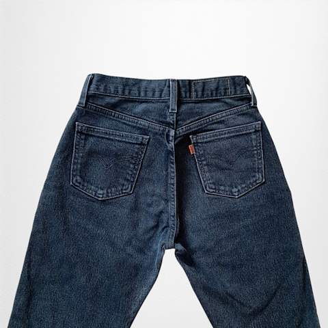 Levis duboke crne farmerke XS