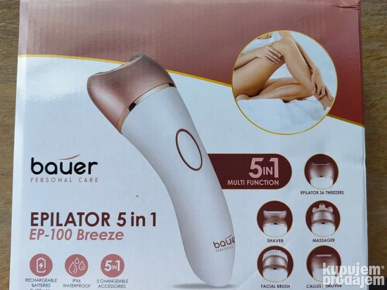 Bauer epilator ep-100 breeze