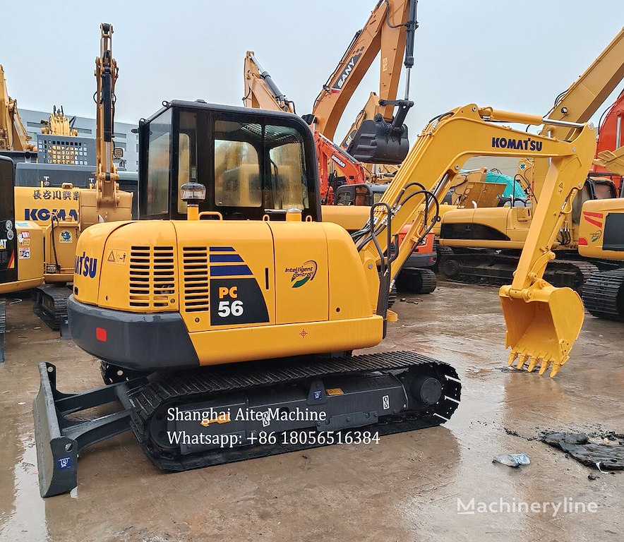 Komatsu PC56 mini bager