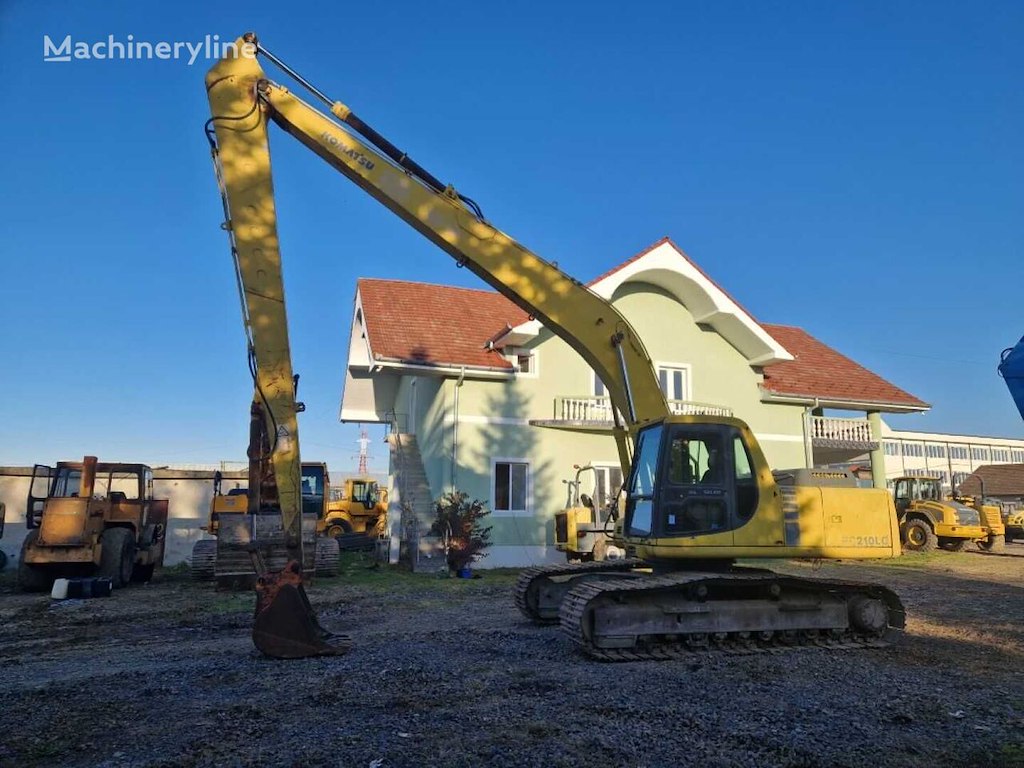 Prodaje se Komatsu PC210LC-6K bager sa dugom strelom na aukciji