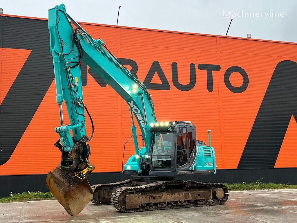 Kobelco SK 210 LC 3 D / ROTOTILT / CENTRAL LUBRICATION / AC bager guseničar