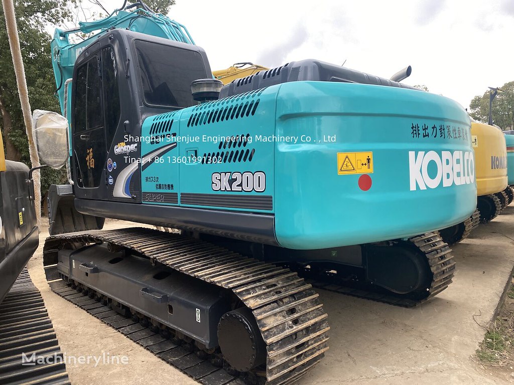 Kobelco SK200 SK200-8 SK200-10 bager guseničar