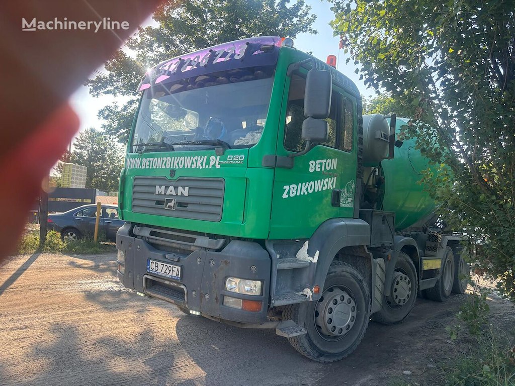 MAN TGA35-390D20 kamion s mešalicom za beton