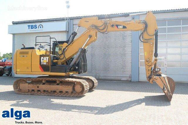 Caterpillar CAT 316 EL, Hydr. S.W.S.,Greifer + Hammervorrichtung bager guseničar