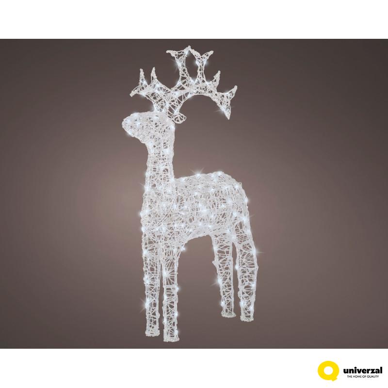 FIGURA NOVOGODIŠNJA IRVAS SA LED SVETLOM 72X23X116CM OUTDOOR 491444