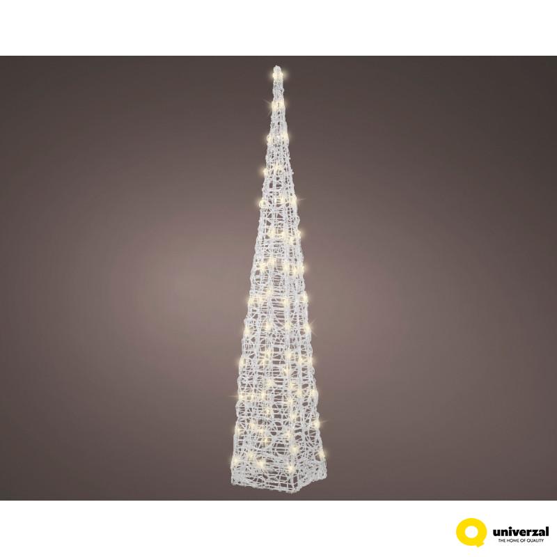 FIGURA NOVOGODIŠNJA SA LED SVETLOM OBLIK KUPE 118CM OUTDOOR 491438