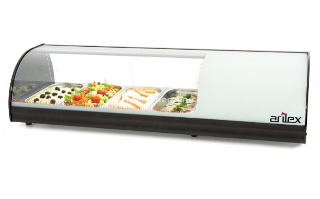 Arilex Vitrine Refrigeradas capacidade 6 GN1/3 Branca rashladna vitrina