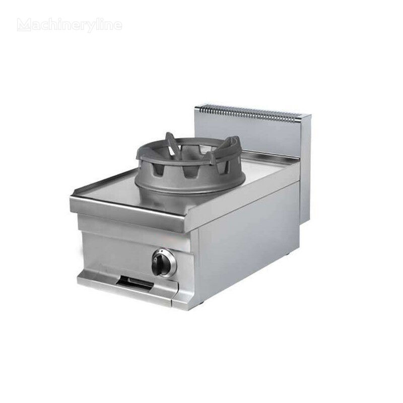 Fogão wok de mesa a gás 1 queimador 16kW 400x700x290mm industrijski šporet