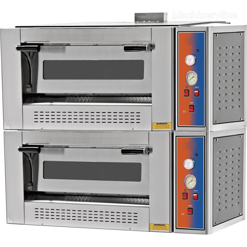 Forno para Pizza a Gás Capacidade 9 + 9 Pizzas Diâmetro 30cm 140 peć za picu