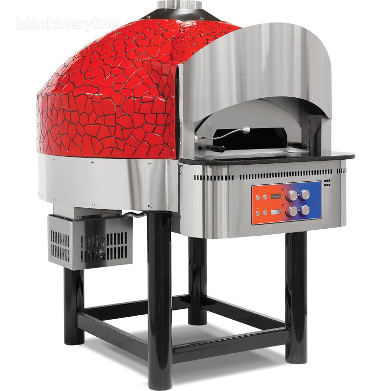 Forno para Pizza a Gás com Base Fixa em Pedra 9 Pizzas com Diâme peć za picu