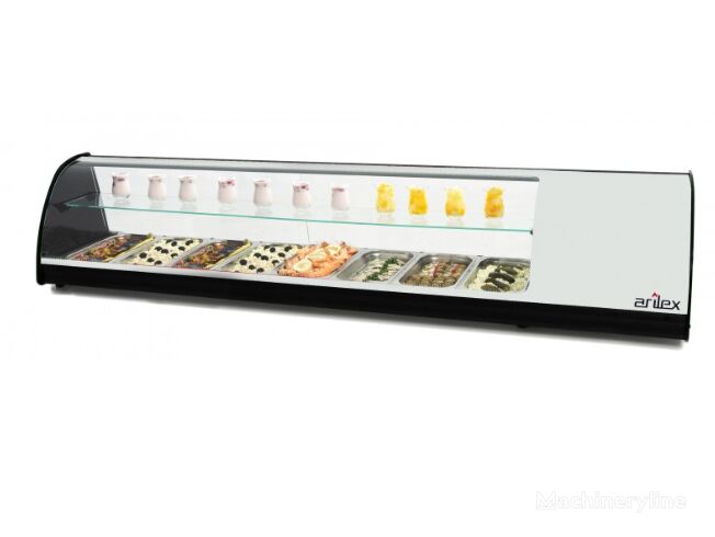 Arilex Vitrine Refrigeradas Capacidade 8 c/2 níveis Gn1/3 Branco rashladna vitrina