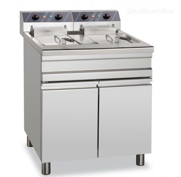 Fritadora Eléctrica 20+20 Litros Trifásica com móvel 275x430x290 friteza