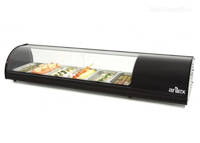 Arilex Vitrine refrigeradas Capacidade 6 GN1/3 Preto rashladna vitrina