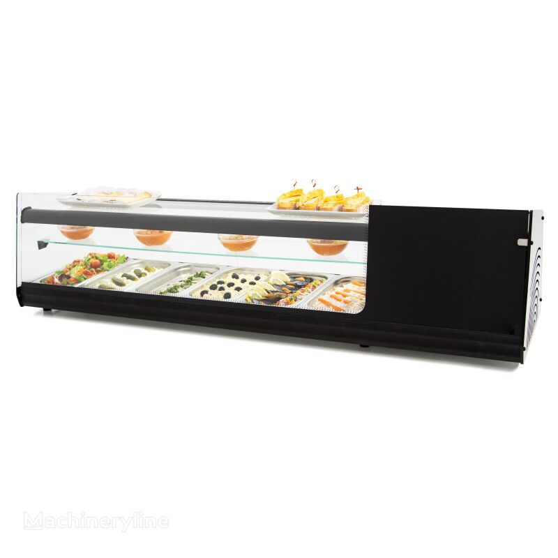 Vitrine Refrigerada 6 Bandejas 3 Pisos Gn1/3 rashladna vitrina