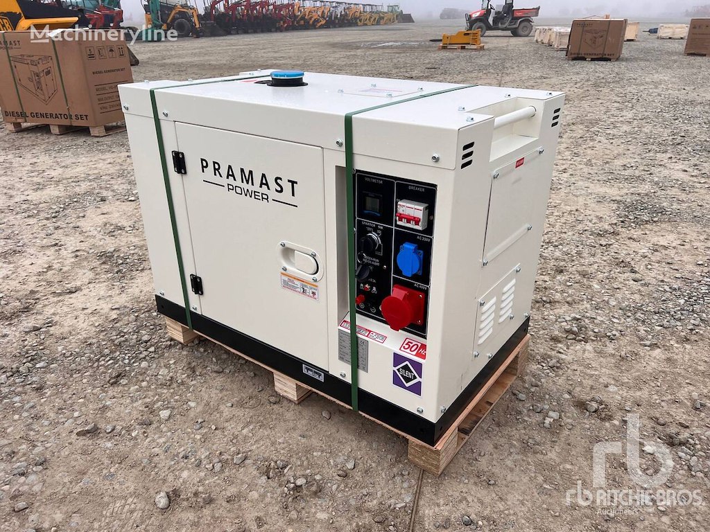 Prodaje se PRAMAST VGR110 11kVA (Unused) diesel generator na aukciji