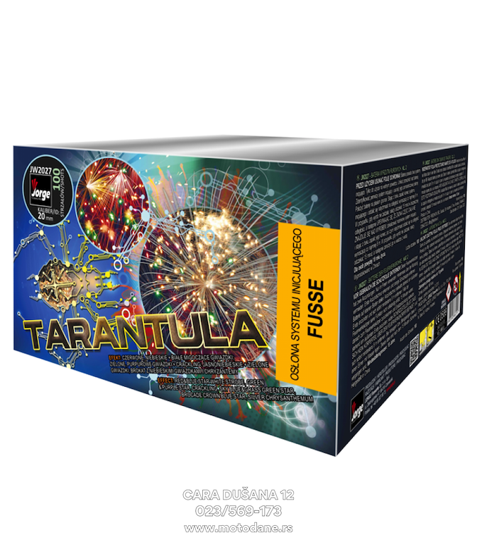 Jorge vatromet box TARANTULA JW2027