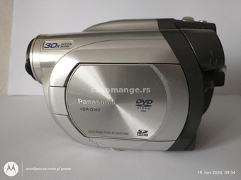 PANASONIC VDR-D160 dvd kamkorder