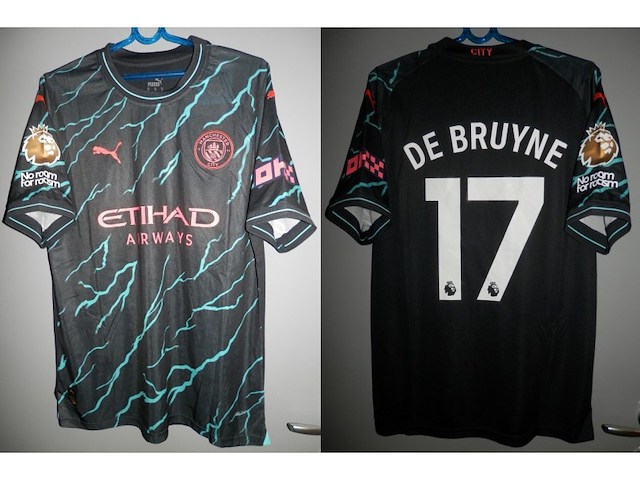 Manchester City dres 2023-24 De Bruyne 17 (Treći dres)