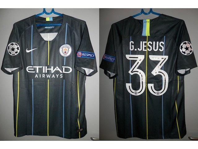 Manchester City dres 2018-19 Gabriel Jesus 33