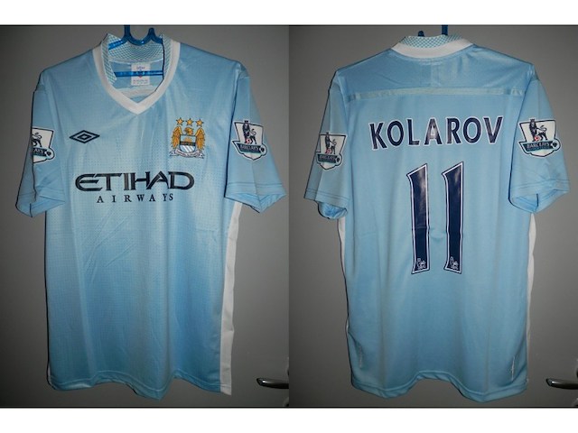 Manchester City dres 2011-12 Aleksandar Kolarov 11