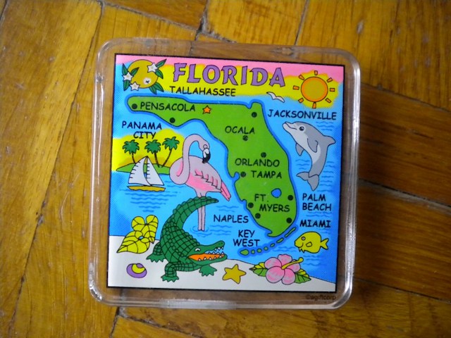 FLORIDA, magnet za frizider (4)