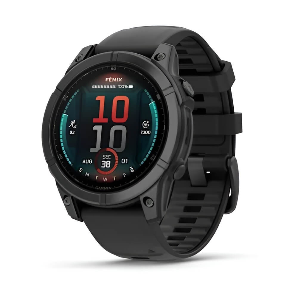 GARMIN Fenix E 47 mm Slate grey steel Black Pametni sat