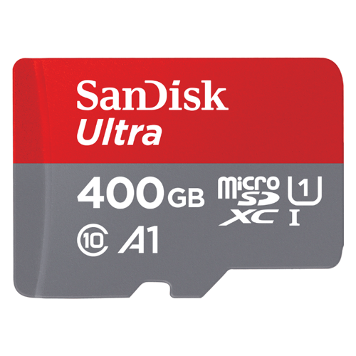 SANDISK Ultra microSDXC 400GB UHS-I U1 A1 + adapter - SDSQUAR-400G-GN6MA Memorijska kartica