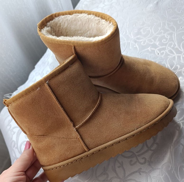 Ugg mini čizme, bоја - Braon, 38