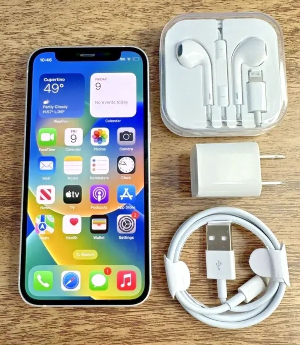 Apple iPhone iPhone 12 Pro Max, 128 GB, Bela, Garancija