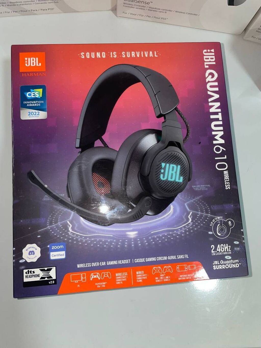 Prodajem JBL QUANTUM610 WIRELESS slušalice neotpakovane nove odmah