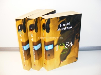 HARUKI MURAKAMI 1Q84 1-3 komplet