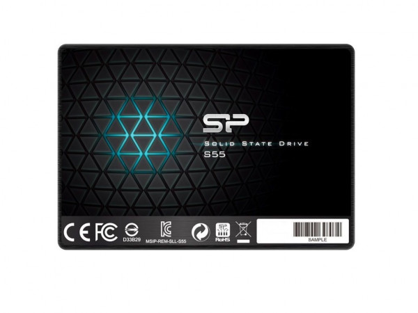 SSD SILICON POWER A55 512GB/2.5''/SATA 3/crna