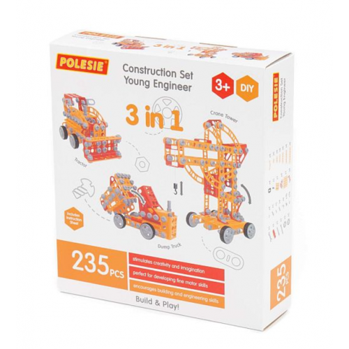 Konstruktor set 3u1 235 pcs