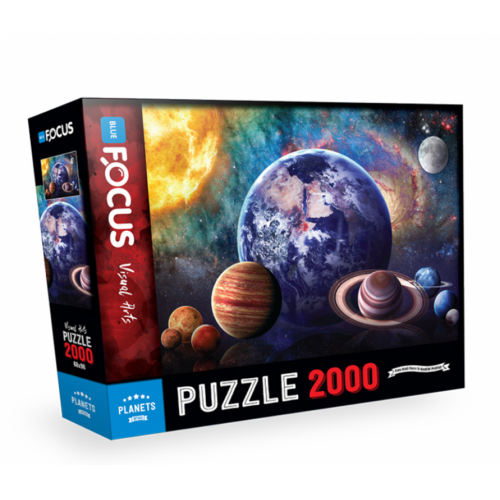 Puzzle 2000 pcs planets